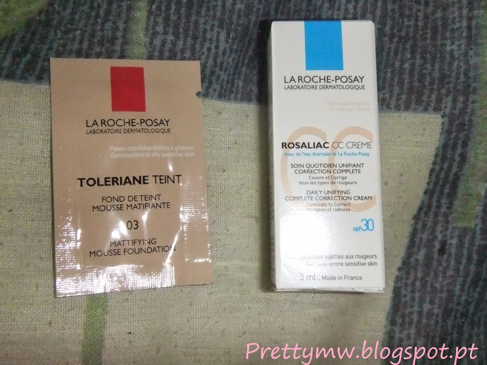 PrettyMW: Amostras La Roche-Posay: Base e CC Creme