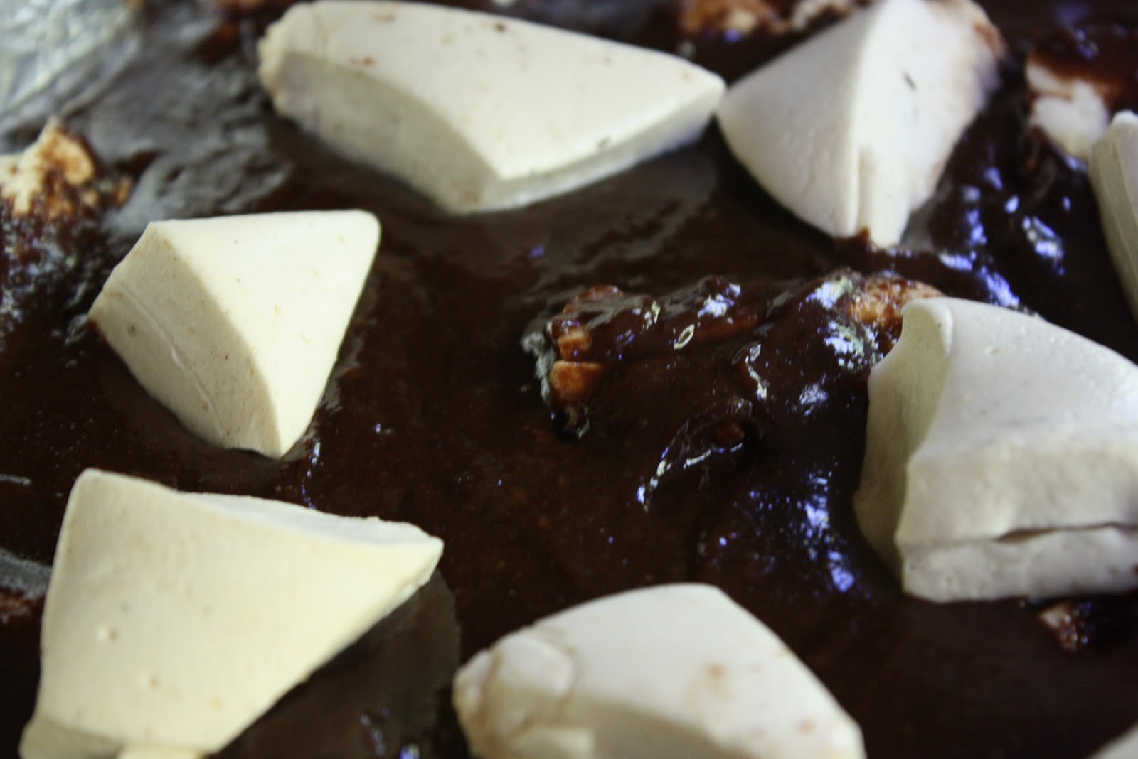 A Dusting of Sugar: Sticky Marshmallow Brownies