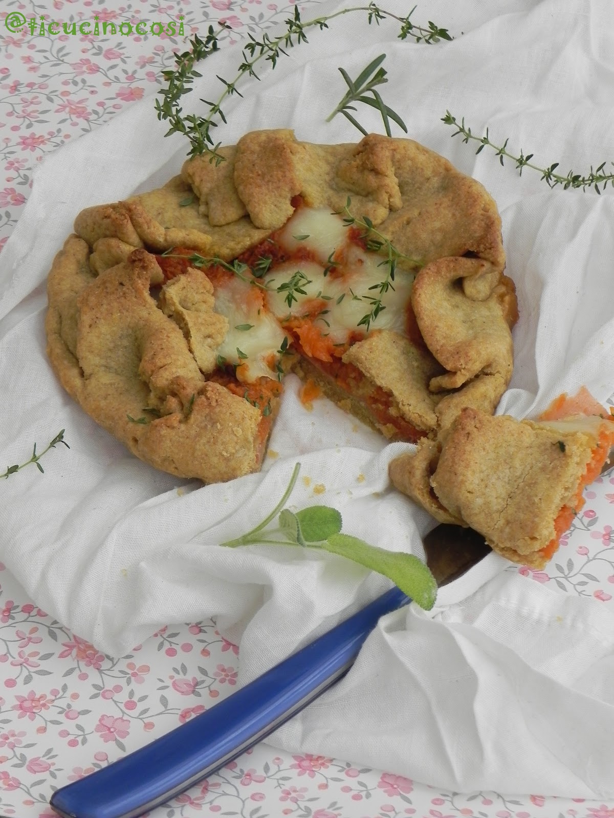 TORTA RUSTICA DI ZUCCA