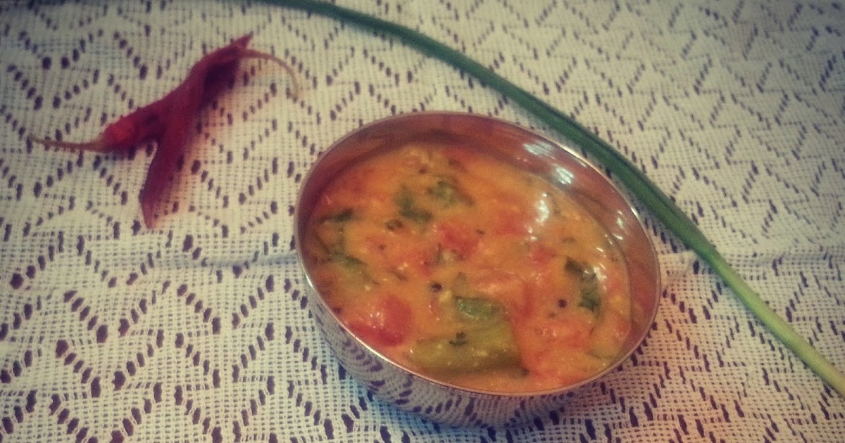 Reinventing Food by Apoorva: Dahi Tamatar Kadhi/ Tomato Yogurt Curry