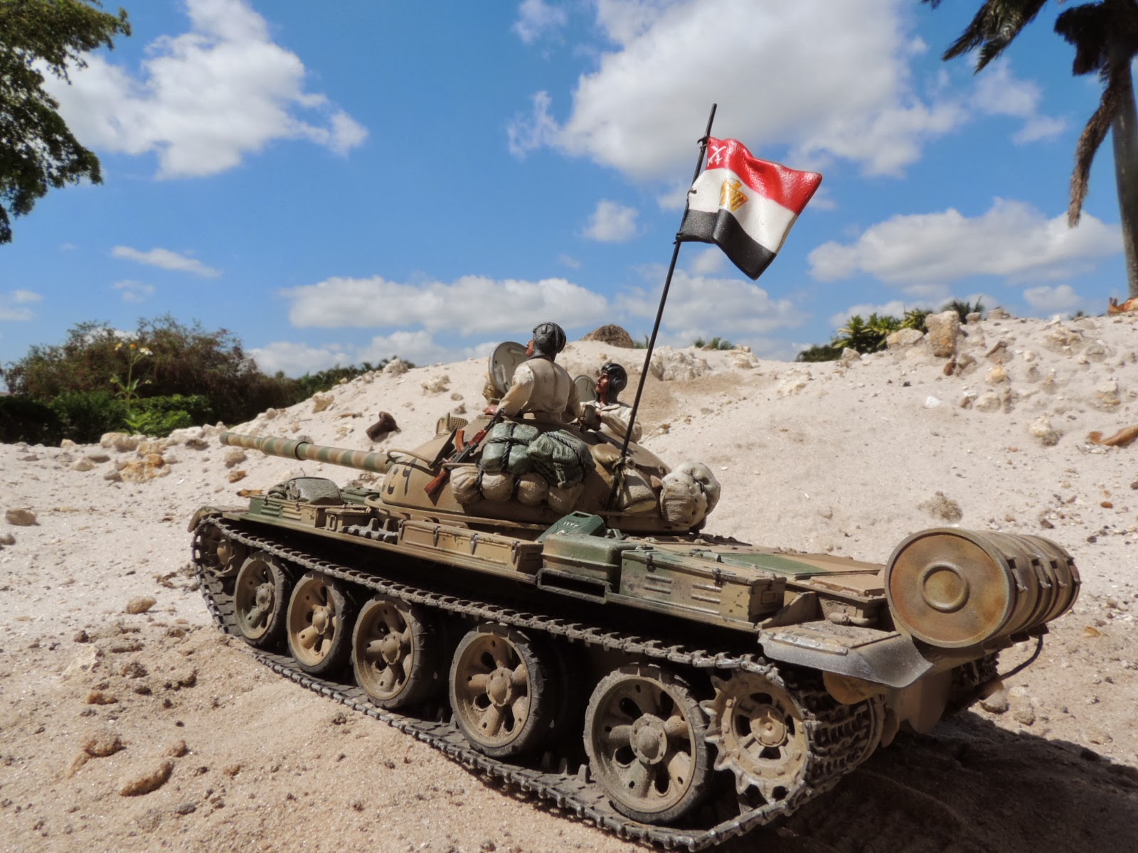 Ed Okun "Modeling Military History": Egyptian T-62 in 1973 Yom Kippur ...