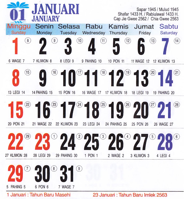 Kalender Tahun 2012 : Masehi, Kalender Islam, Kalender Jawa, Kalender ...