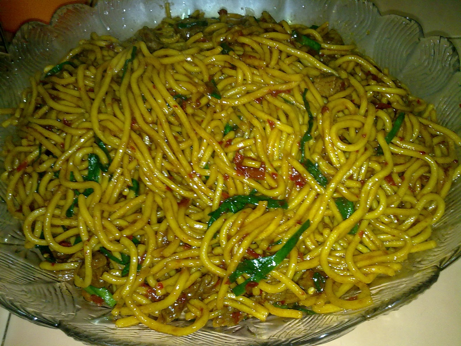 Dapur Chomey Aleen Aireish: Resepi ~ Mee Goreng Daging Basah Mudah