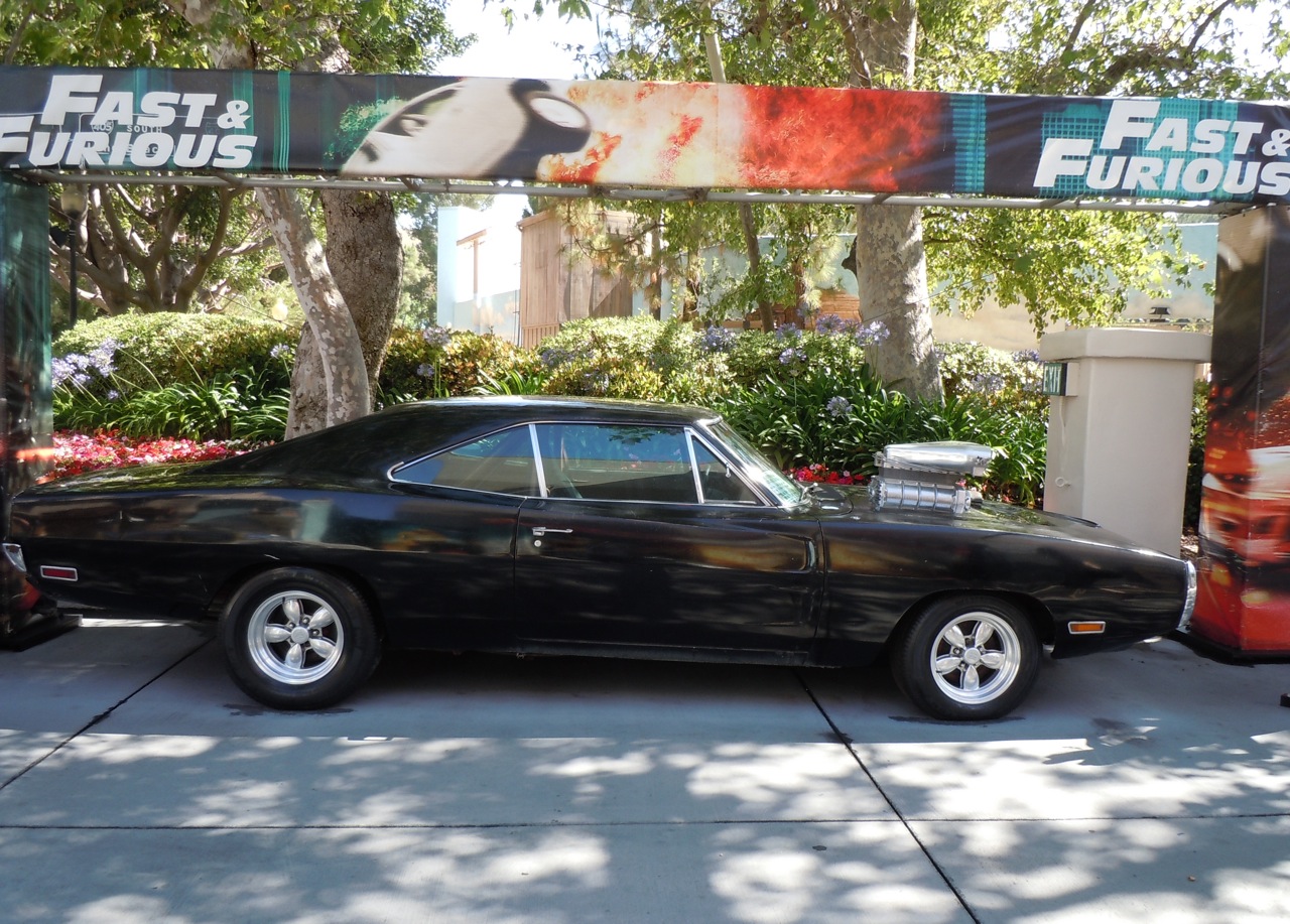 Original cars from Fast Five on display at Universal Studios Hollywood ...