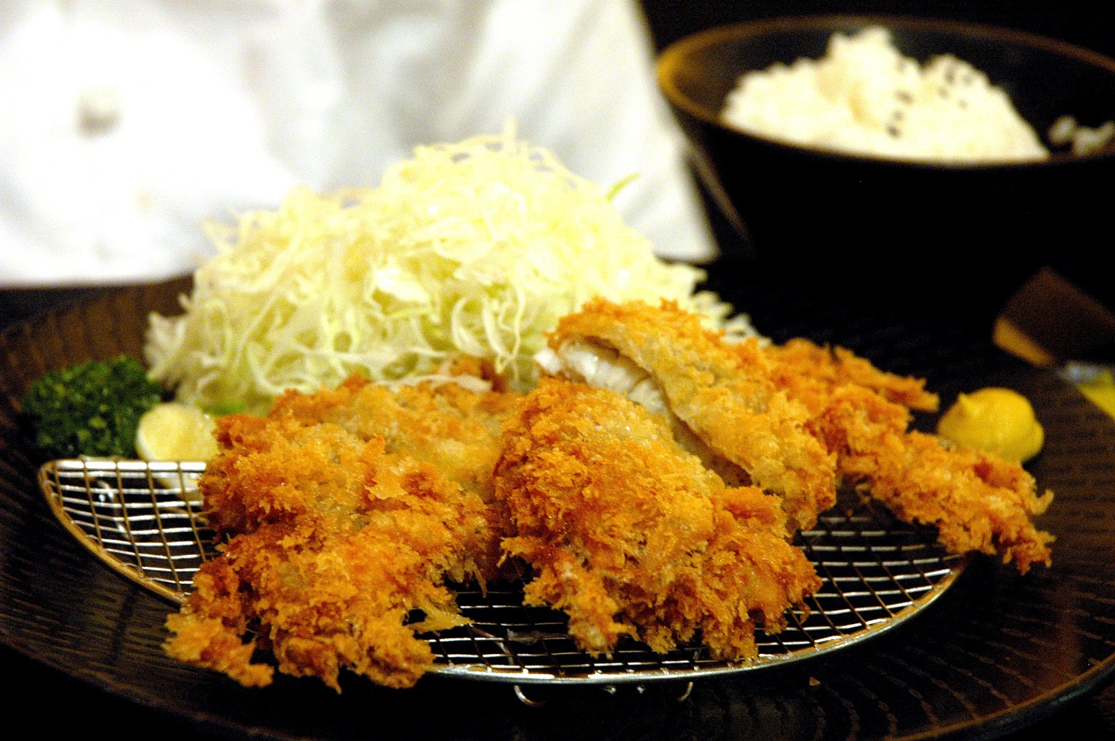 DUDE FOR FOOD: Still Crazy for Katsu: Yabu's Soft-Shell Crab and ...