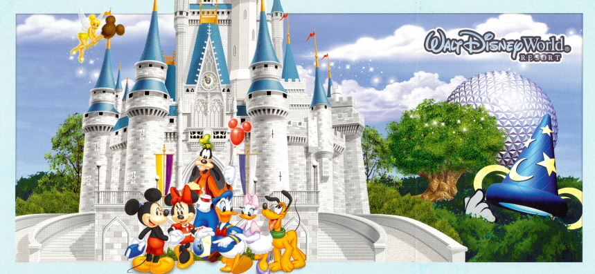 My Favorite Disney Postcards: Oversized Postcard of the Walt Disney ...