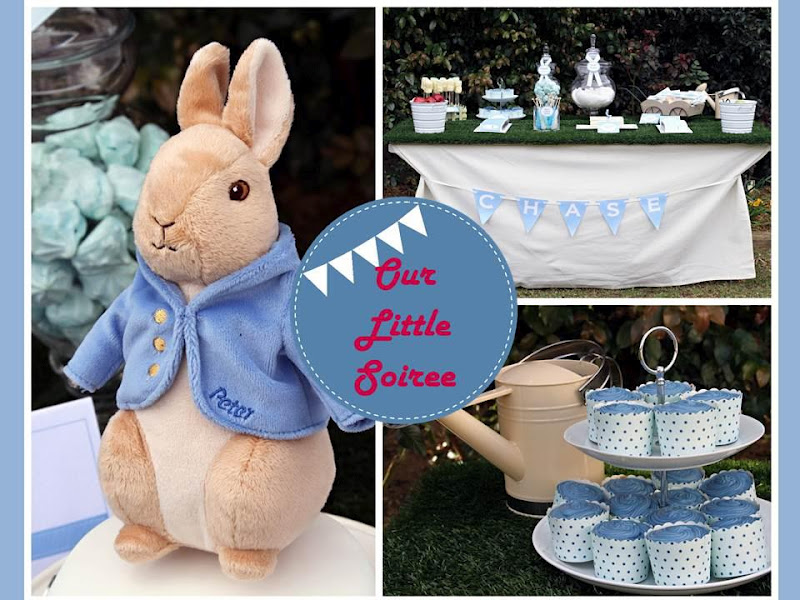 Kara's Party Ideas Peter Rabbit 1st Birthday Party | Kara's Party Ideas