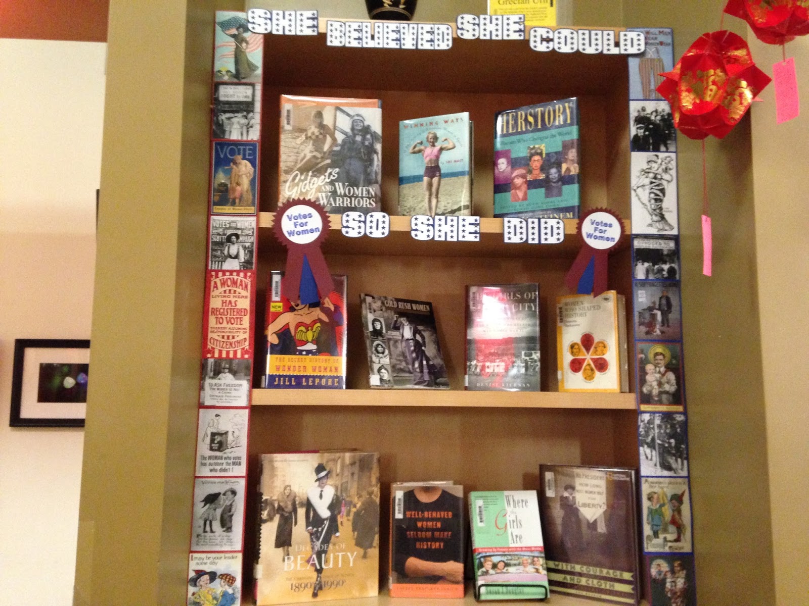 Librarian on Display: A Year Of Library Displays!