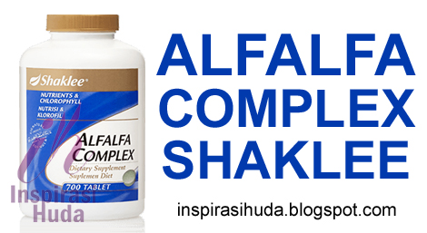 Alfalfa Complex - Inspirasi Huda (Sihat Bersama Vitamin)