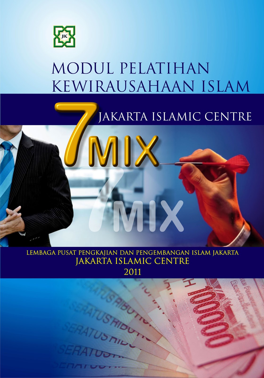 desain desain: Desain Cover Modul Kewirausahaan Islam