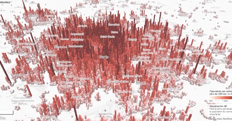 Maps Mania: French Population Towers