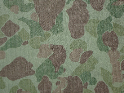SANFORIZED: WWII P44 USMC FROG SKIN CAMO