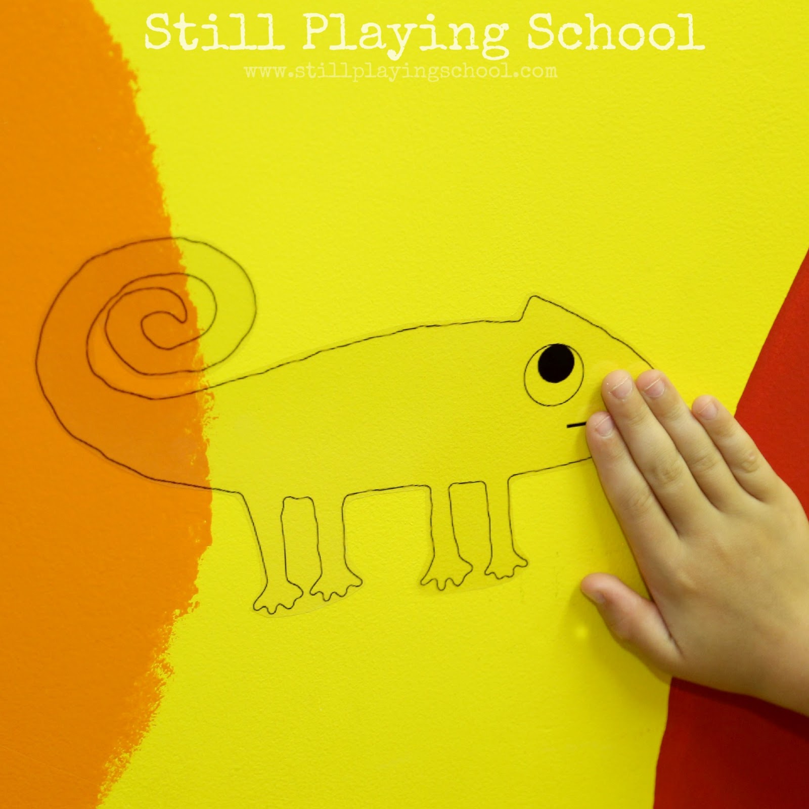 Chameleon Color Changing Activity for A Color of His Own | Still ...