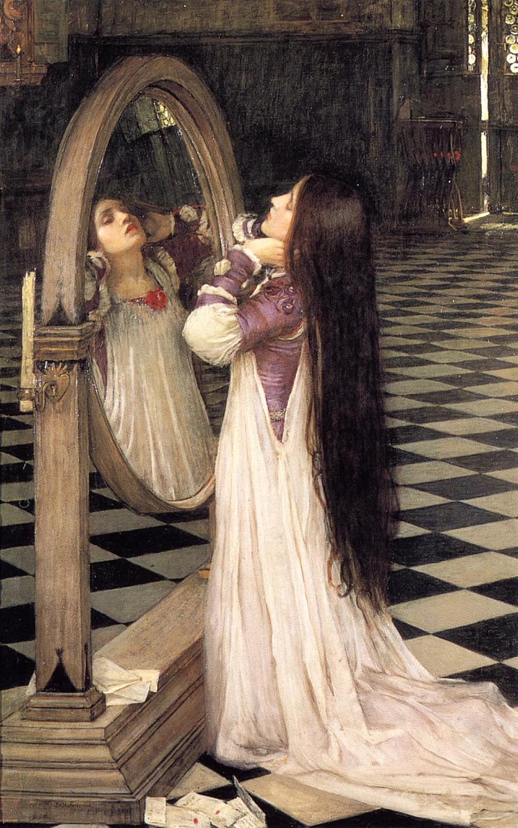 ART BLOG: J. W. Waterhouse - Mariana in the South 1897