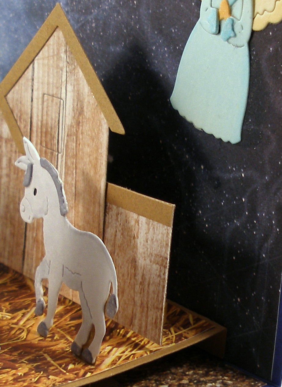 Clownmom Creations: Pop-Up Nativity Card