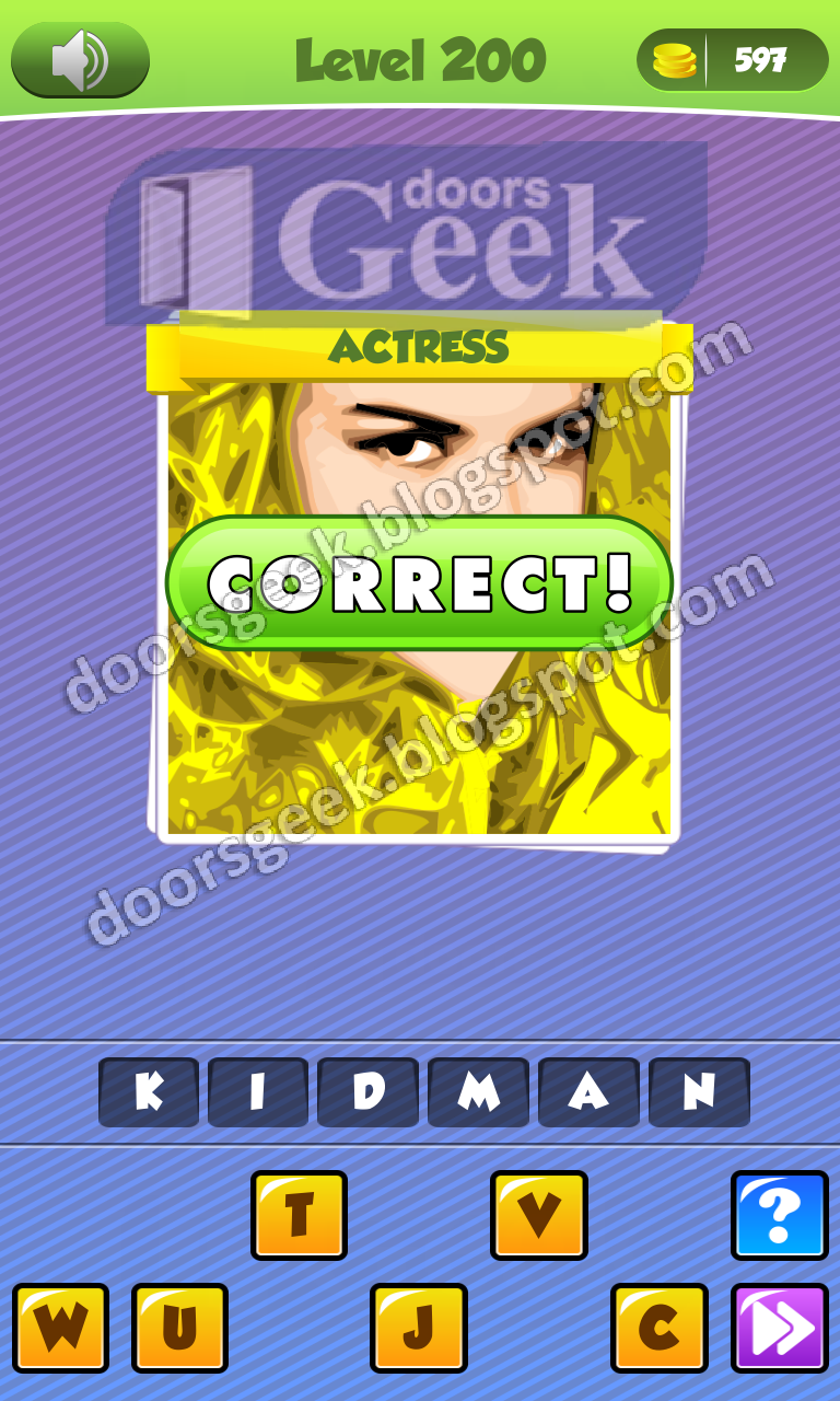 Icomania – Guess the Icon Level 200 ~ Doors Geek