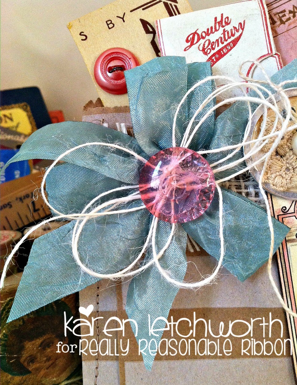 Really Reasonable Ribbon Blog: Middy Biddy Kraft Pocket Card