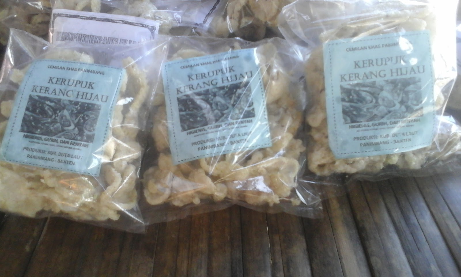 Kelompok Duta Laut Kembangkan Kerupuk Kerang Hijau - DUTA LAUT