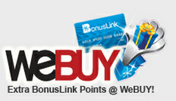 WeBUY Says: Shop and Get Extra BonusLink Points at WeBUY