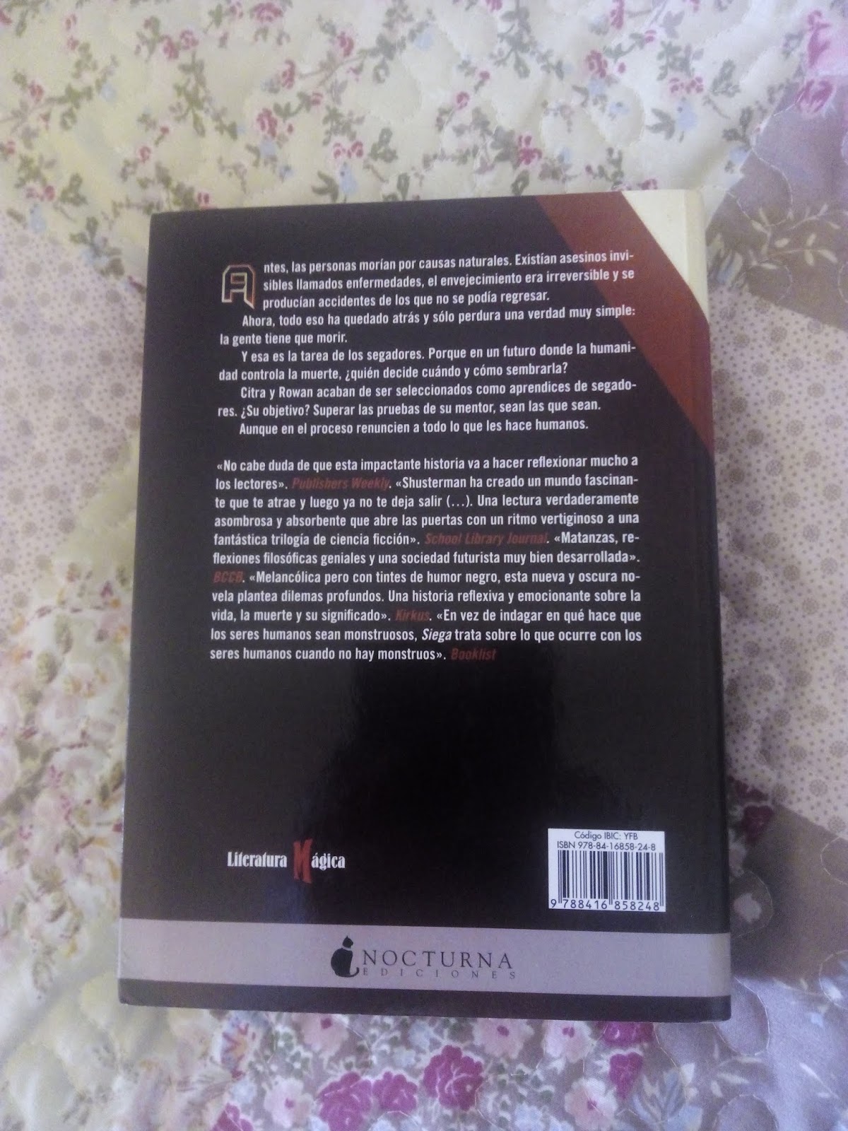 Café, libros... y polvo de hadas: Siega - Neal Shusterman