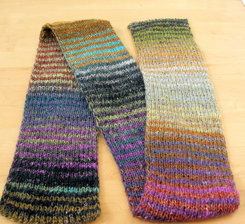 JeweledElegance: Annotated Tips for Knitting the Noro Scarf - Part III