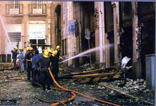 Sobre os Bombeiros Voluntários Lisbonenses: Incêndio do Chiado em 1988 ...