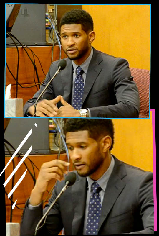 under questioning by his attorney, [Usher] revealed how Tameka once ...