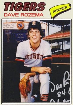 1977 Baseball Cards Update: 1977 Detroit Tigers