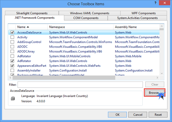 How to add AJAX Control Toolkit in Visual Studio ~ IT Tutorials with Example