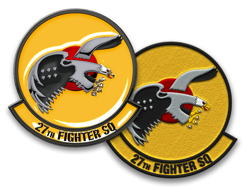 Military Insignia 3D : 27th Fighter Squadron