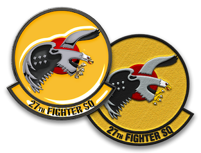 Military Insignia 3D : 27th Fighter Squadron
