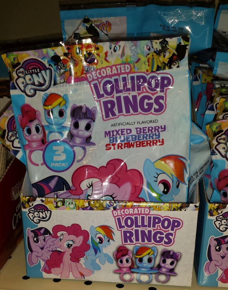 Equestria Daily - MLP Stuff!: Random Pony Merch: Lollipop Rings,