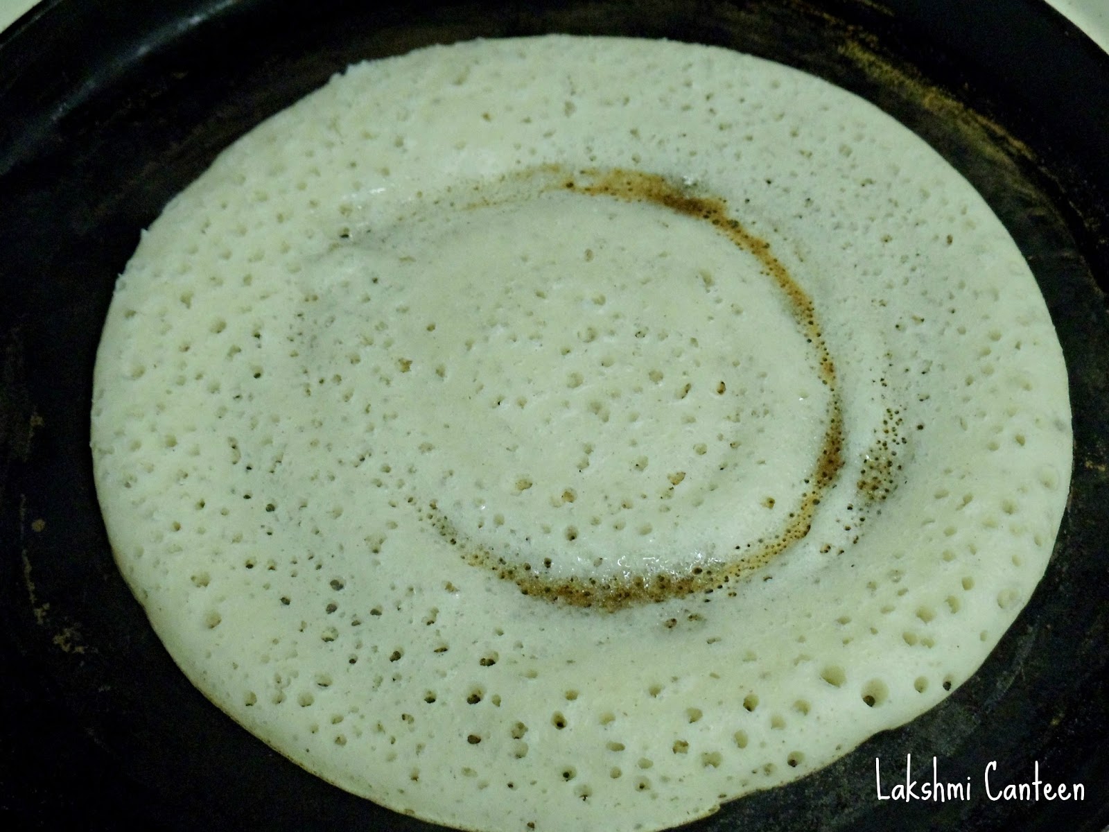 Lakshmi Canteen: Mixed Rice- Lentil Dosa- Version 1