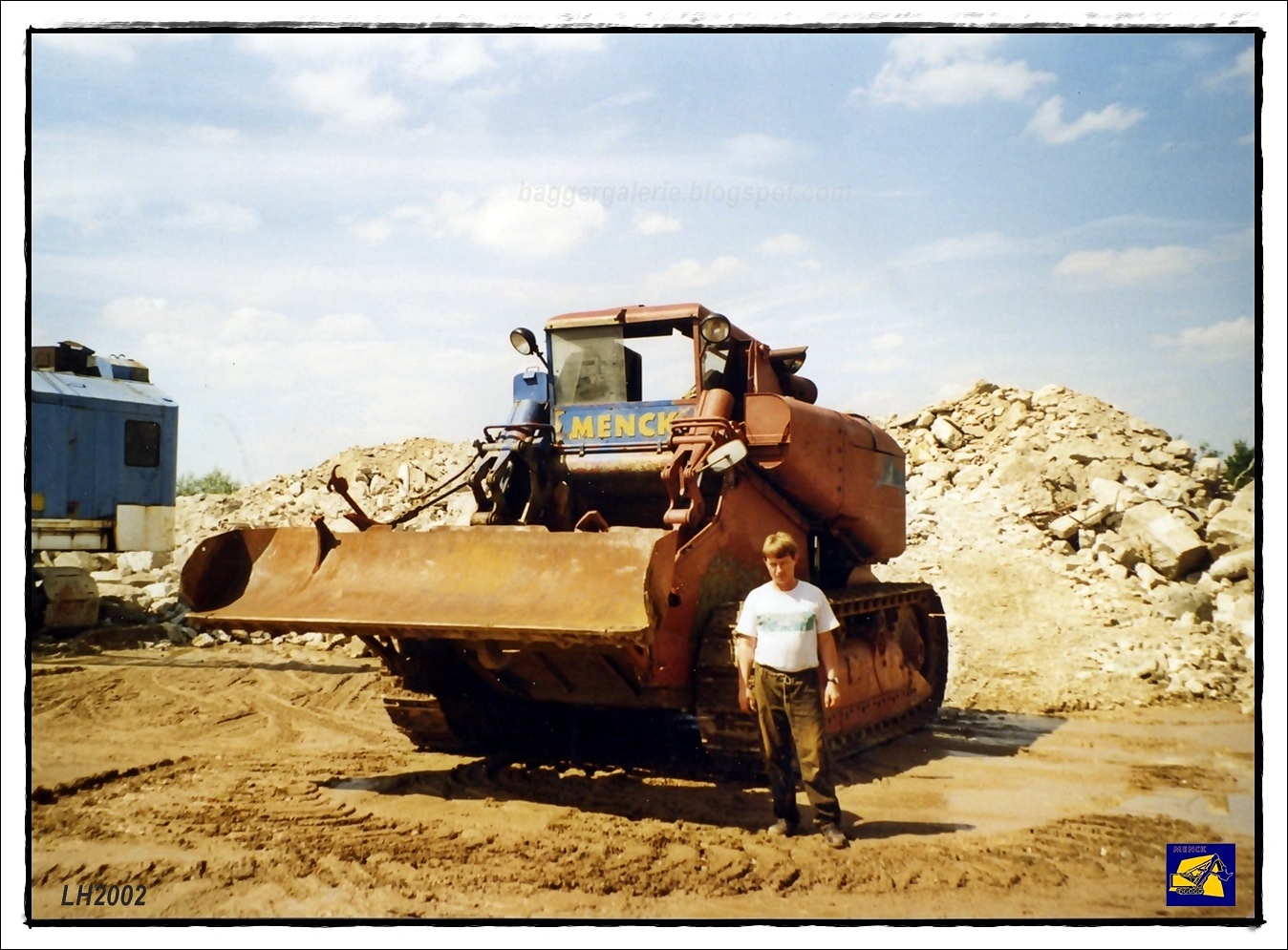 Bagger Galerie Construction Machines: MENCK SR 53 Schürfraupe Scraperdozer
