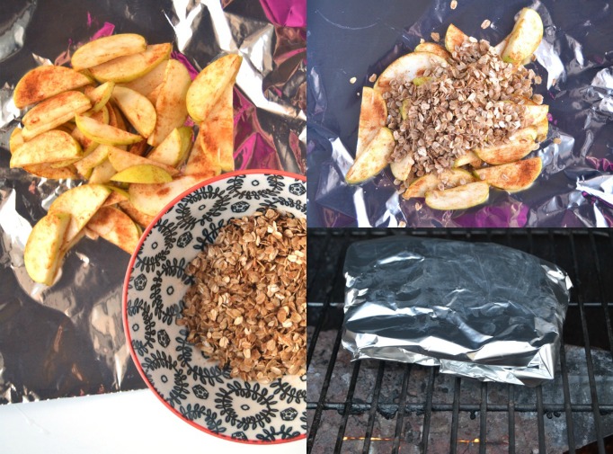 Grilled Apple Crisp Packets | The Nutritionist Reviews