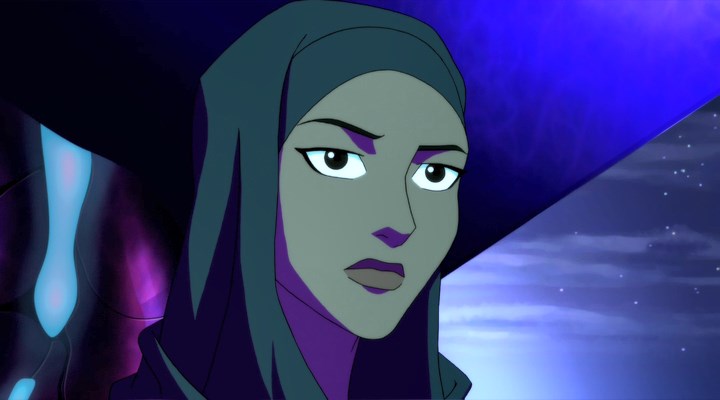 Anime Feet: Young Justice: Violet Harper (Halo)