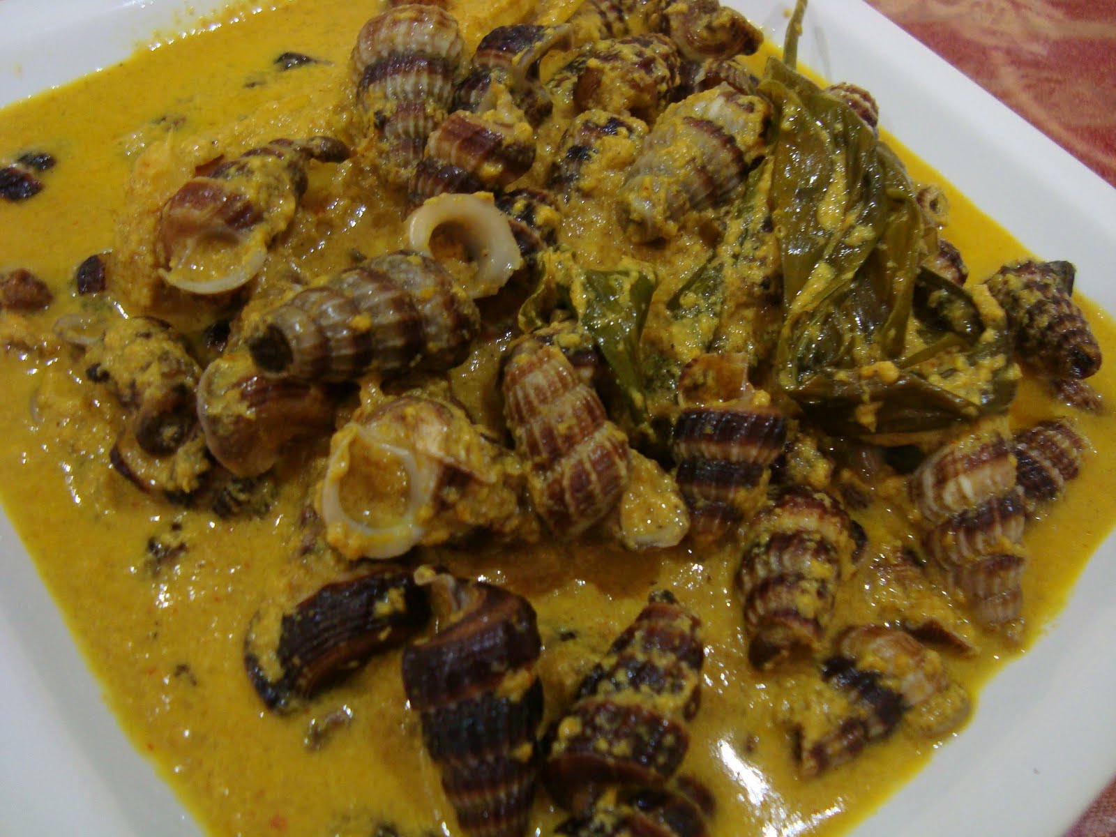 Mommy Afnan: RESEPI GULAI SIPUT SEDUT KELANTAN