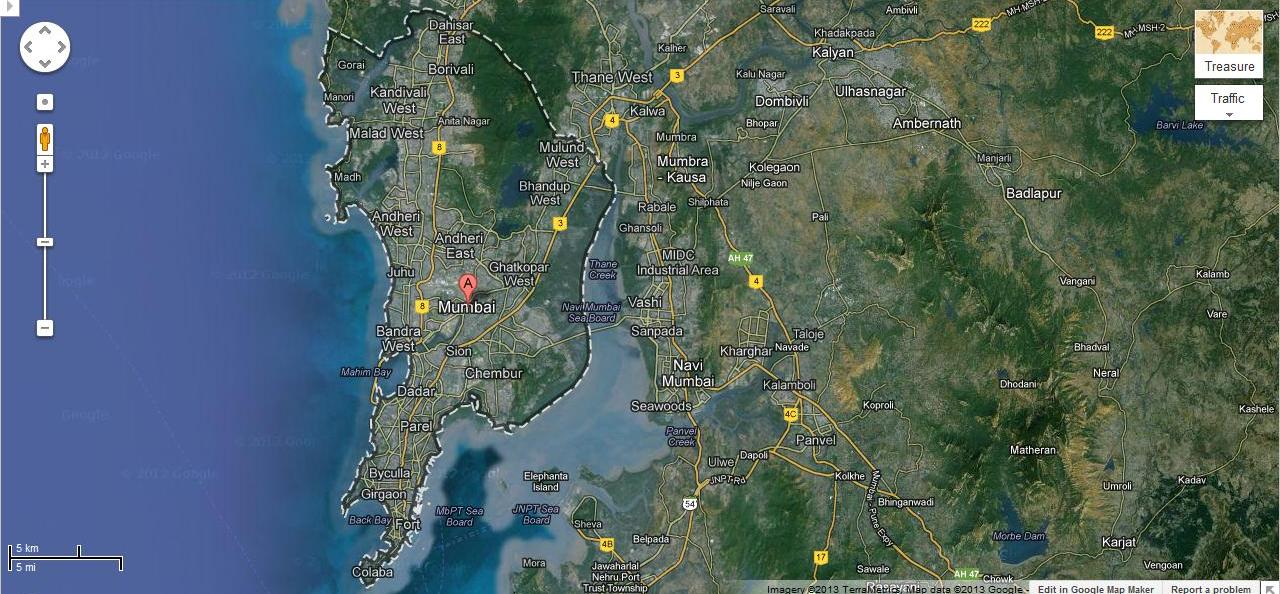 On the occation of 1 April Google Launched 'Treasure Maps' | Timba Rucha