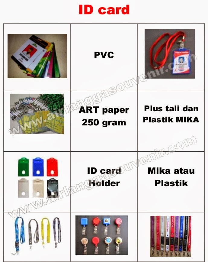 Jagoan Souvenir Indonesia: PUSAT CETAK ID CARD - BIKIN ID CARD - PUSAT ...