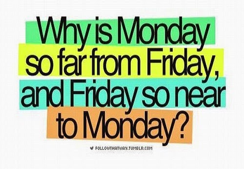 The Days of Rain and Summer: Snapping out, and getting over: the Monday ...