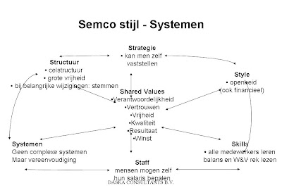Semco-stijl & het 7 S model