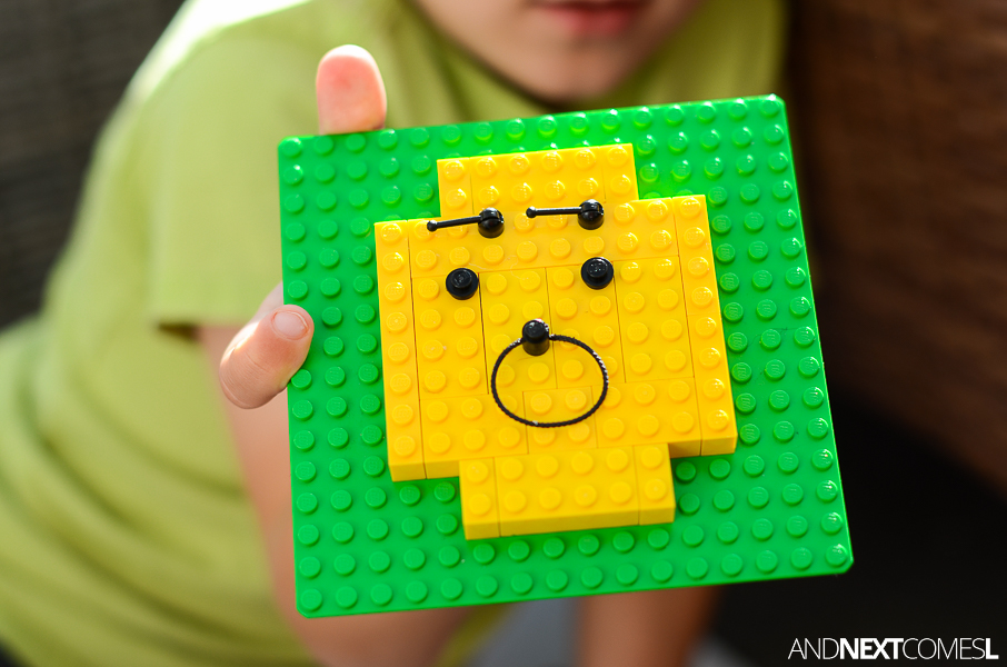 Building Emotions LEGO Activity | And Next Comes L - Hyperlexia Resources