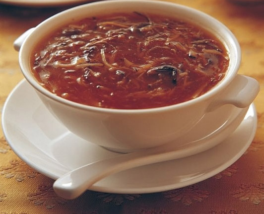 Recettes chinoises: Soupe chinoise aigre-piquante