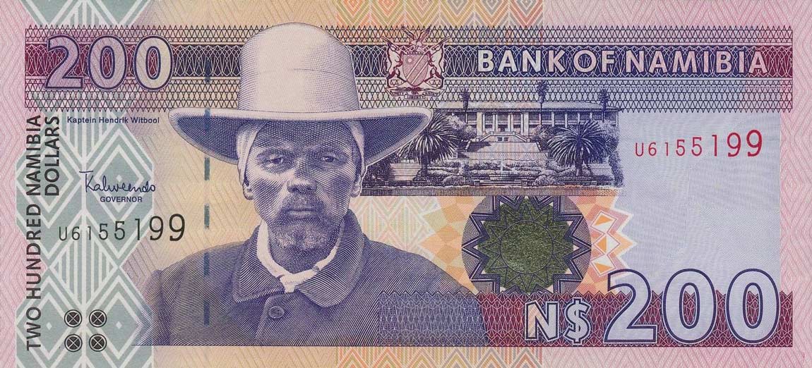My Currency Collection Namibia Currency 200 Namibian Dollars Banknote my-currency-collection-namibia-currency-200-namibian-dollars-banknote
