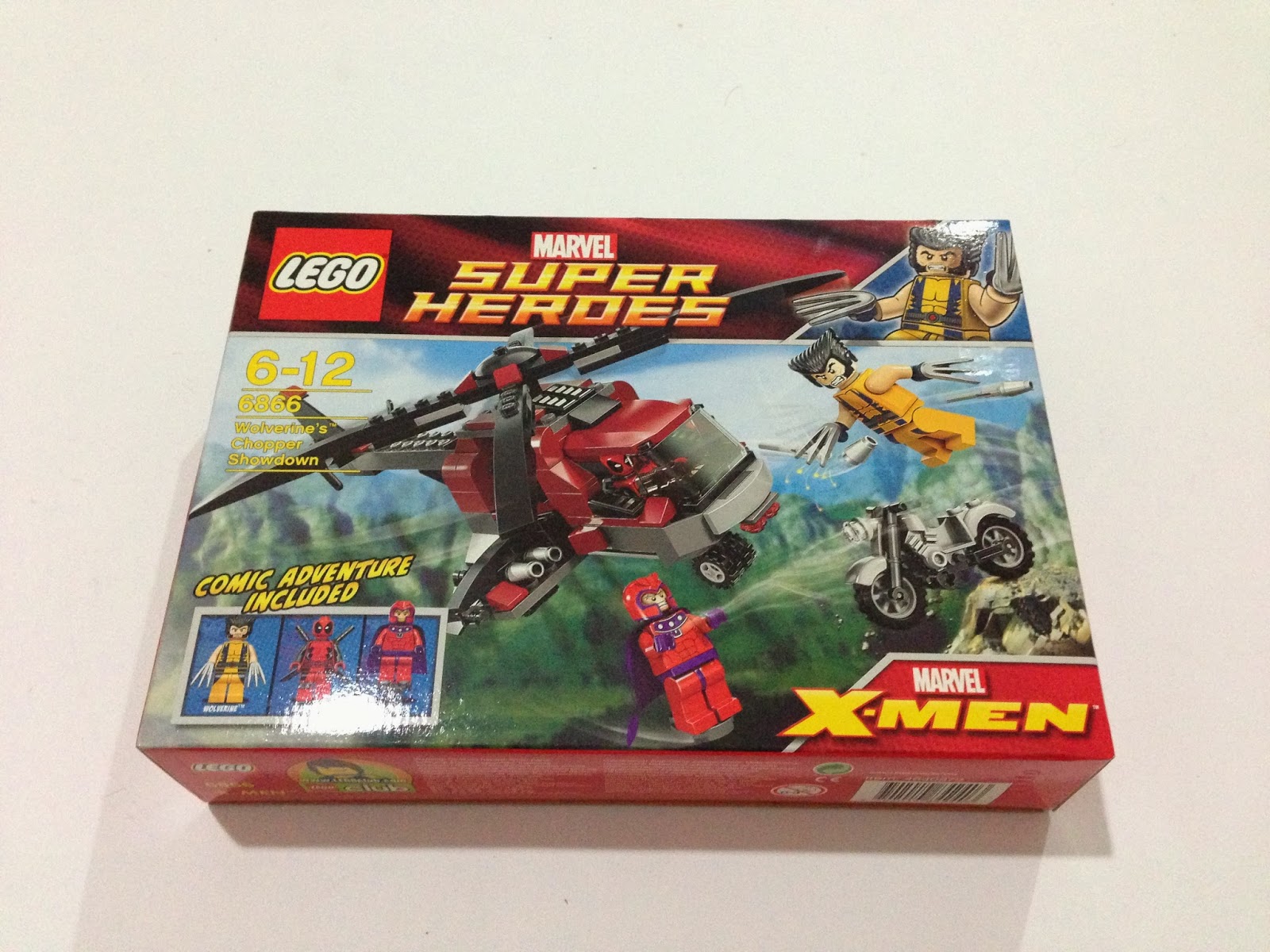 Toy A Day: #950 of Year 4 Lego 6866 Superheroes Wolverine's Chopper ...