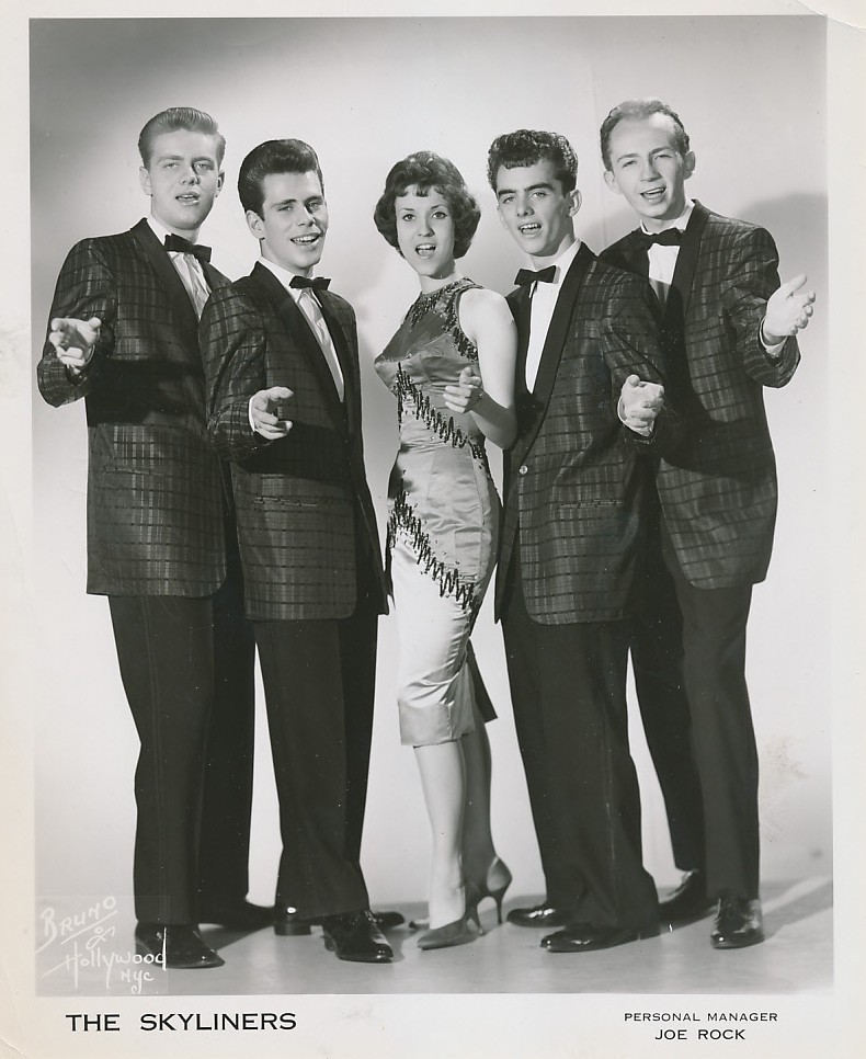 WHITE DOO-WOP COLLECTOR: White Group Pictures; The Skyliners