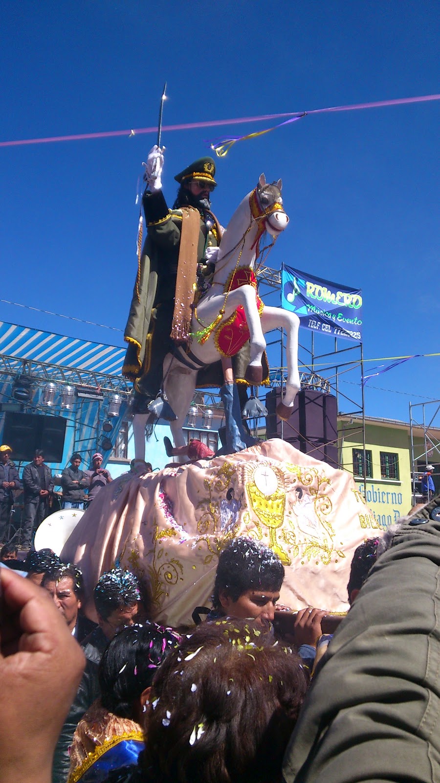 Santiago de Callapa, La Paz, Bolivia: Procesión de Apostol Santiago de ...