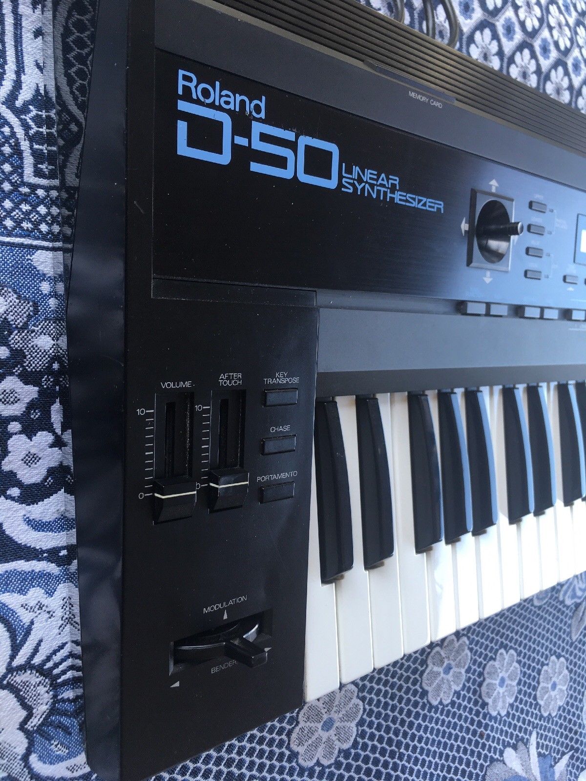 MATRIXSYNTH: Vintage Roland D-50 Synthesizer Keyboard 61 Key Digital ...