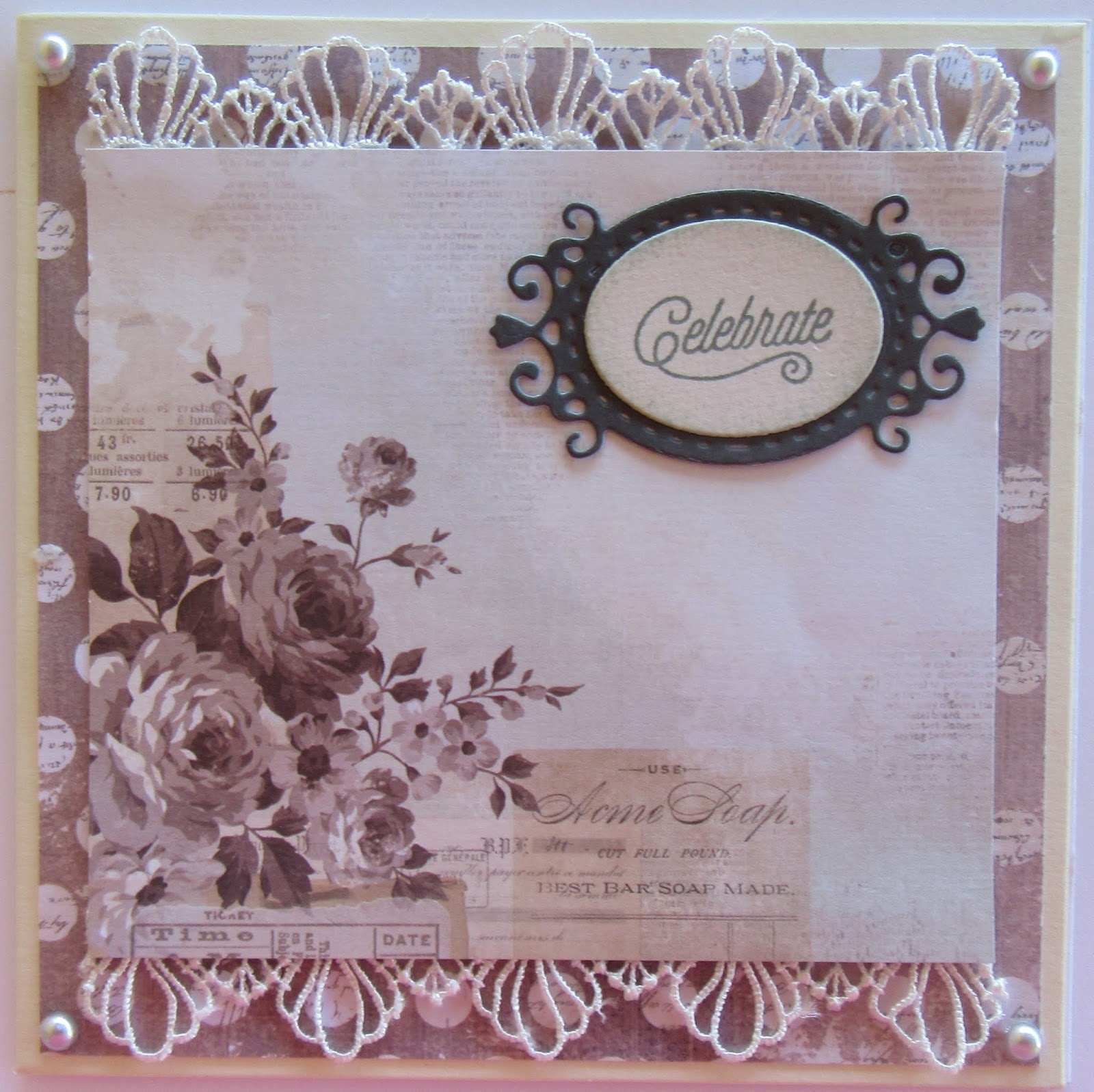 Kaisercraft Pen and Ink Cards