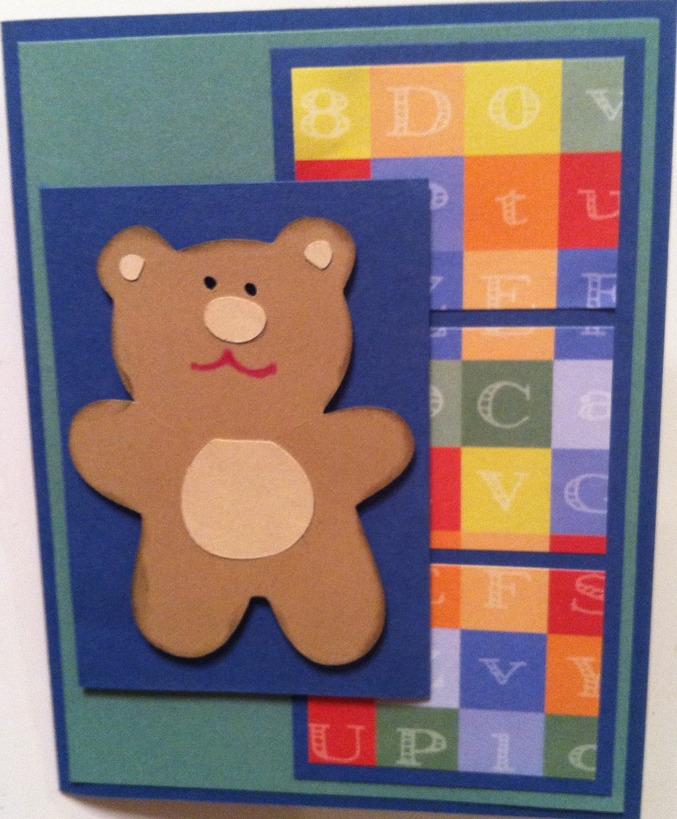 Paper Maniac: Baby Shower Card